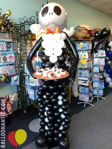 balloon jack skellington sculpture - Balloonantics